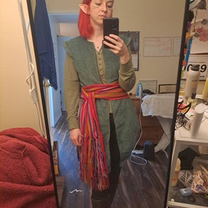 Tabard Sewing Pattern, Female Medieval Surcoat, XXS XXL, Sideless ...