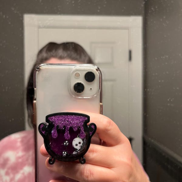 Glow in the Dark Coffin Shaker Popsocket™, Coffin Shaker Popgrip ...