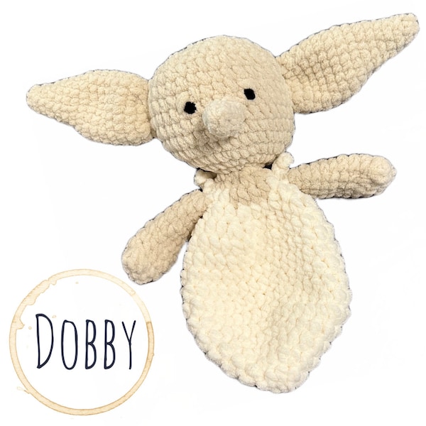 The House Elf Snuggler, Amigurumi Pattern, Potter Pals Crochet Pattern ...