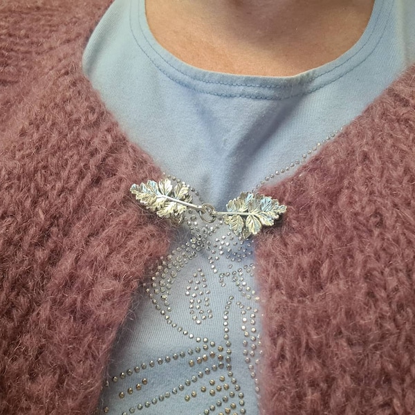 Clips for Cardigans, Brass Clip, Cardigan Clasp, Cardigan Pins, Kimonos ...