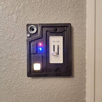 Star Wars Galaxy Edge Inspired 1-gang Switch Cover Plate / Panel GT93 ...