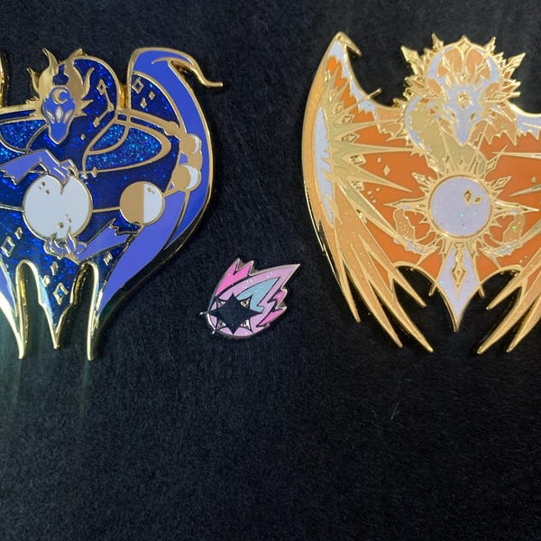 Space Star MINI FILLER PINS - Galaxy, Shooting Star, Planet, Starry ...
