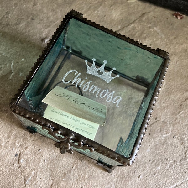Quinceanera 15th Birthday Jewelry Box Custom Mis Quince Keepsake Box ...