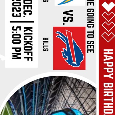 Customized Replica Football Ticket Gift Perfect Way to Give Digital ...