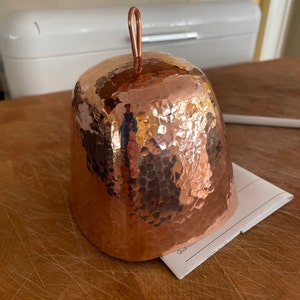 Handcrafted Pure Hammered Copper Funnel | Etsy