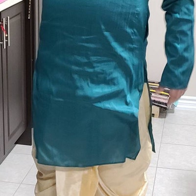Men Patiala Salwar, Velvet Trousers, Stretchy Dhoti, for Pooja, Ethnic ...