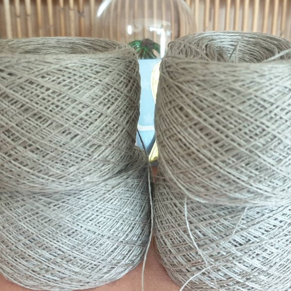 Lithuanian LINEN Lace Weight Yarn, Summer Yarn in 50 G (1.8 Oz) Balls ...