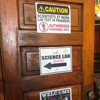 Science Signs Science Birthday Signs Science Laboratory - Etsy Canada