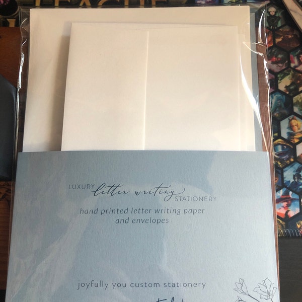 Sophisticated Letter Writing Stationery Set | Personalized Gift ...