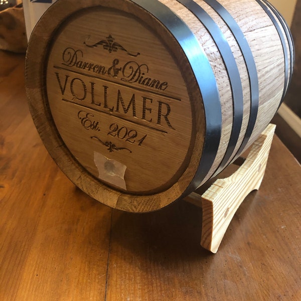 Personalized Wine Barrel, Bourbon Barrel, Whiskey Barrel, Gifts for ...