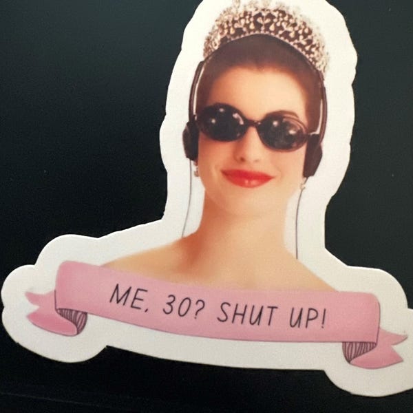 The Princess Diaries Sticker, Bride Sticker, Me, a Bride? Sticker ...