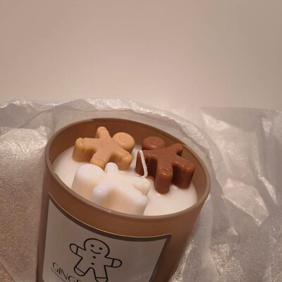 Gingerbread Candle. Candle. Candle Gift. Autumn Candle. Gingerbread Wax ...