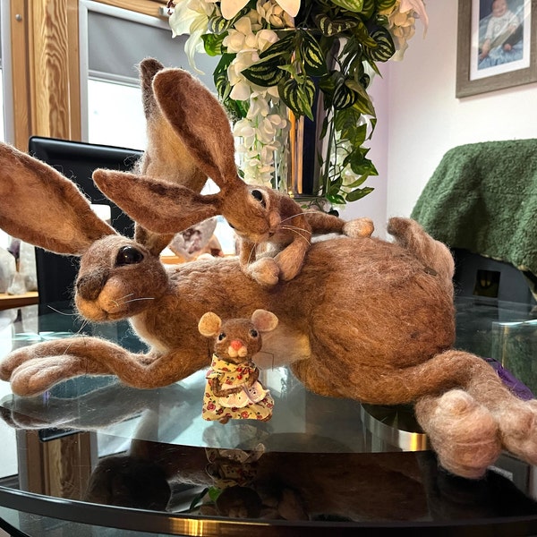 Needle Felted Runner Duck | Felt Gifts | Made to Order | Fibre Art ...