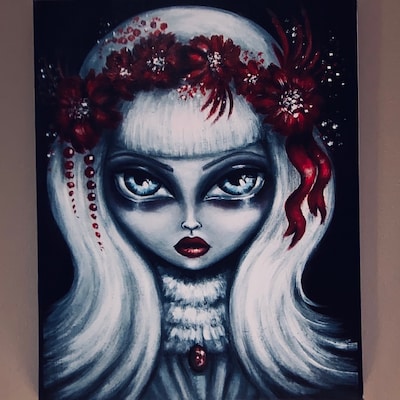 VOODOO DOLL Victorian Big Eye Gothic Voodoo Fairy Limited - Etsy