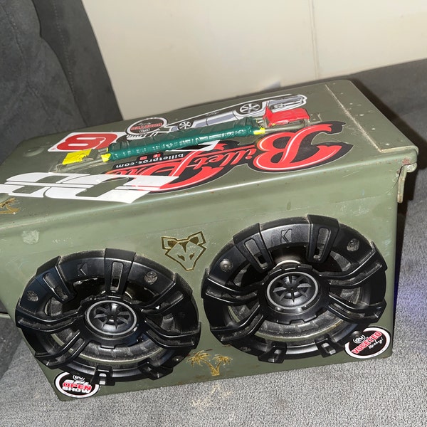 Basic Bluetooth Ammo Can Battery Powered Boom Box With Charger ...