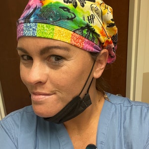 Scrub Cap / Full Coverage Scrub Hat / Funny Surgery Scrub Cap - Etsy