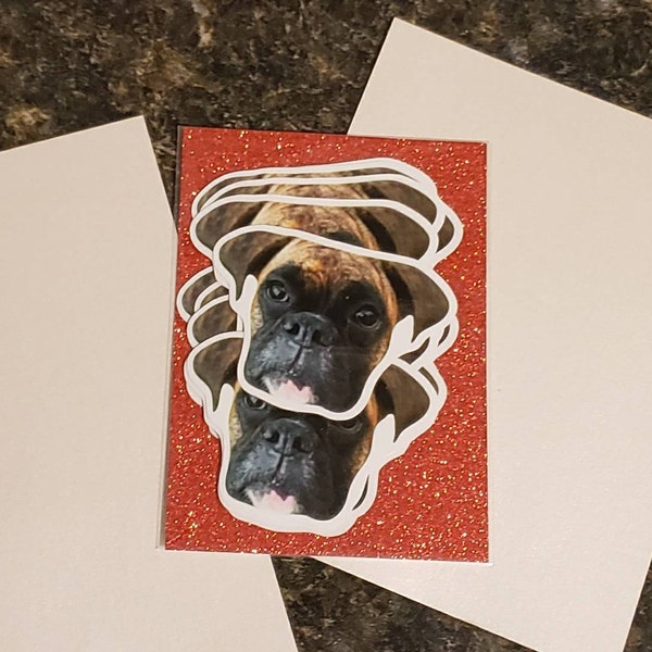 Christmas Stocking Stuffer - Sticker of Family Pet - Etsy