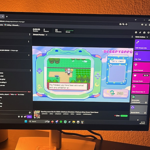 Twitch Screens Animated Frog Retro Pixel Cottagecore | Cozy Aesthetics ...