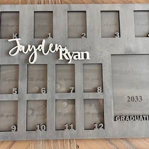 LARGE School Years Photo Picture Frame - Etsy