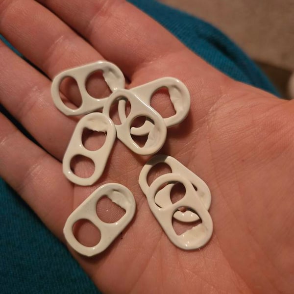 Painted Aluminum Can Tabs for Jewelry,projects,necklaces,bracelets ...
