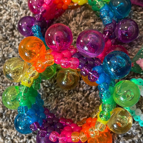 RARE Vintage Kandi 90s & 2000s,kandi Bracelets,vintage Beads,oldschool ...