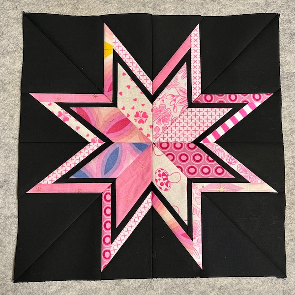 Outline Star Foundation Paper Piecing Pattern, FPP, PDF Download ...