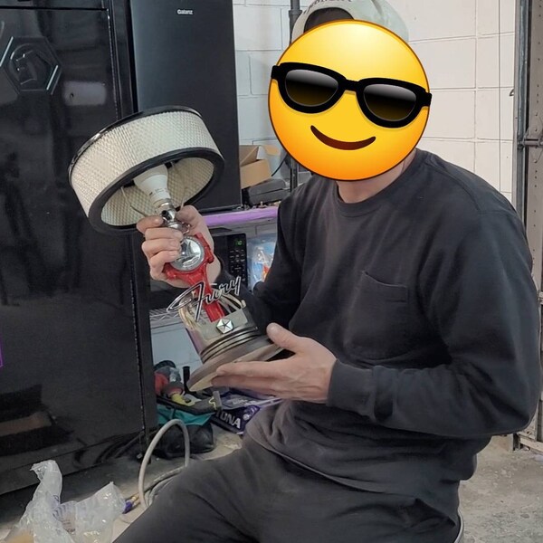 Vintage Patina Ratrod Chevrolet Desk Lamp - Etsy