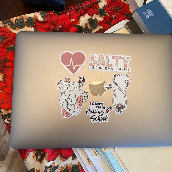 Nursing Sticker Bundle (14 Stickers) - Etsy