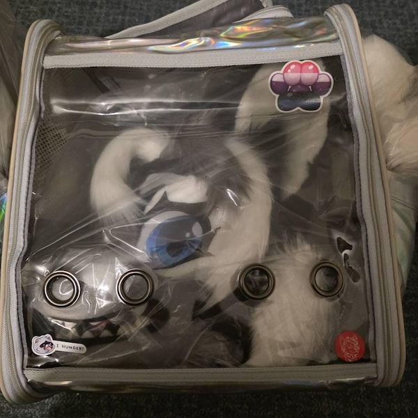 Large Waterproof Furhead Backpack,perfect for Cosplay,kig Kemono ...