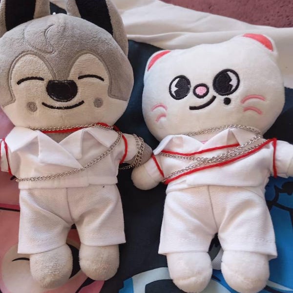 Skzoo Hoodie Set, Stray Kids Plushies, Skzoo Outfits, Skzoo Clothes ...