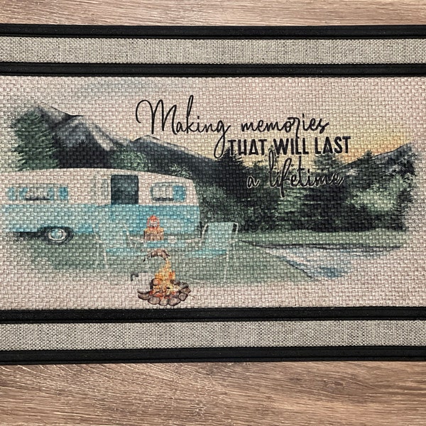 Camping Scene PNG, Camper Sublimation Design (digital Download) - Etsy