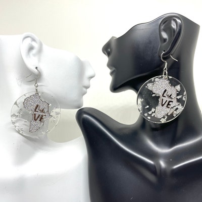 1ft Frosted Ice Blue Acrylic Chain Links 31 X 19mm Matte - Etsy