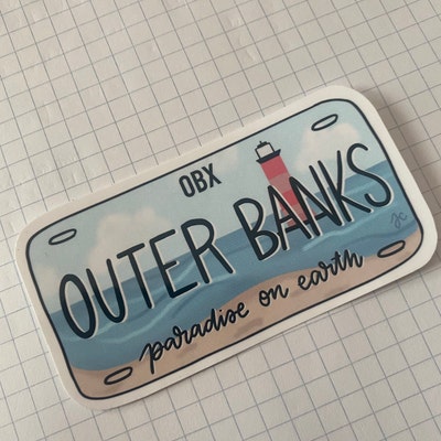 The OG Obx License Plate Sticker , ORIGINAL CREATOR, Waterproof Sticker ...