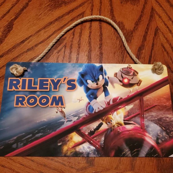 Kids Personalized Name Bedroom Door and Wall Hanging Sign, Custom Room ...