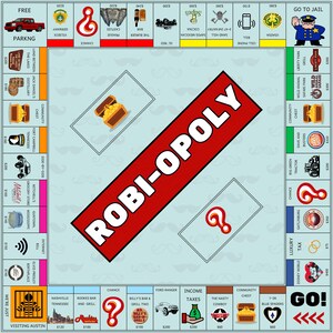 Monopoly Cards, Chance and Community Chest, Custom Monopoly Game ...