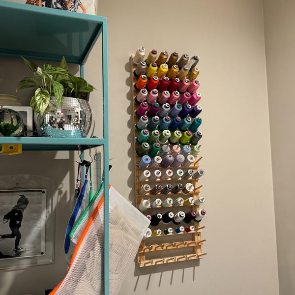 180 Spool Thread Rack 2 Inch Spacing-thread Organization, Thread ...