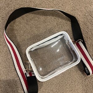 UNC Charlotte Clear Bag With White Outline and Matching Green and Gold ...