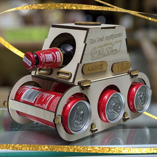 Laser Cut File Vector Bottle Tank, CNC, SVG, DXF, Pdf, Cdr, Patern Cnc ...