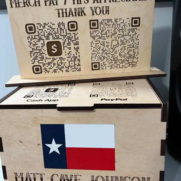 Custom Scan to Pay Checkout Sign Multi QR Code Stand QR Code Checkout ...