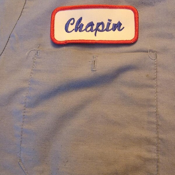 Custom personalized Embroidered Name Tag/ Embroidered Name Patch ...