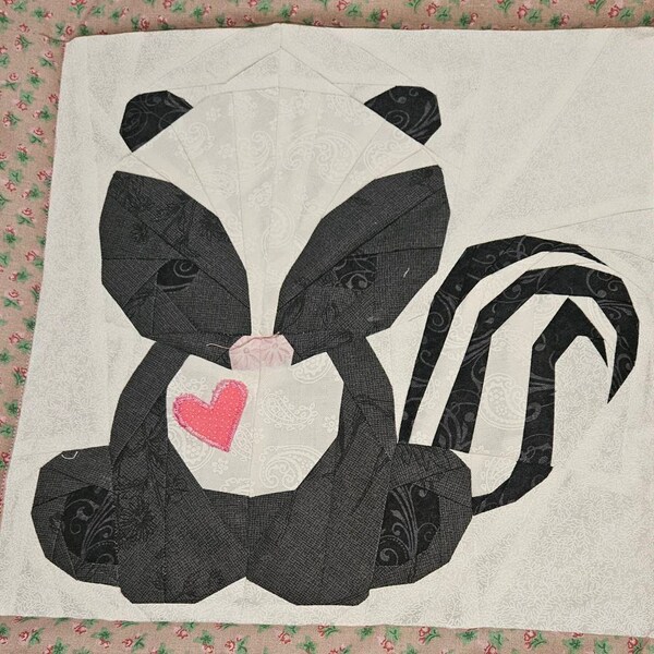 Two Little Ducks, Foundation Paper Piecing Pattern (FPP), Quilt Block ...