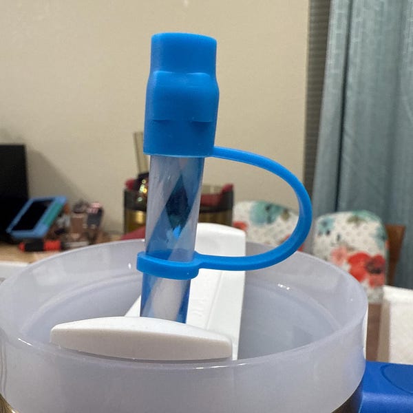 Blank Straw Toppers/ Reusable Straw Covers - Etsy
