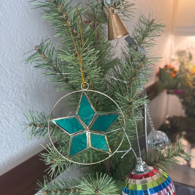 Mini Parol Capiz Star Ornaments - Etsy