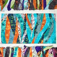 Textural Technique Landscape Patchwork Tutorial PDF - Etsy Israel