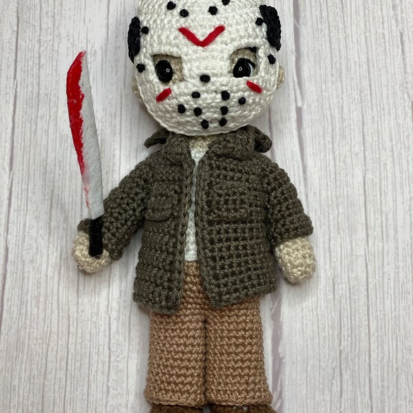 Jason Crochet Pattern amigurumi Pattern, Photo Tutorial, PDF Pattern - Etsy