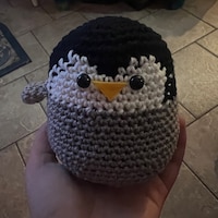 Tutorial auf Englisch/Französisch/Espanol: Pew, das Pinguinbaby - Etsy.de