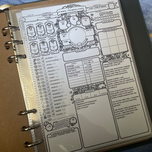 Dnd 5e Campaign Diary: Character Journal PDF for Dungeons and - Etsy