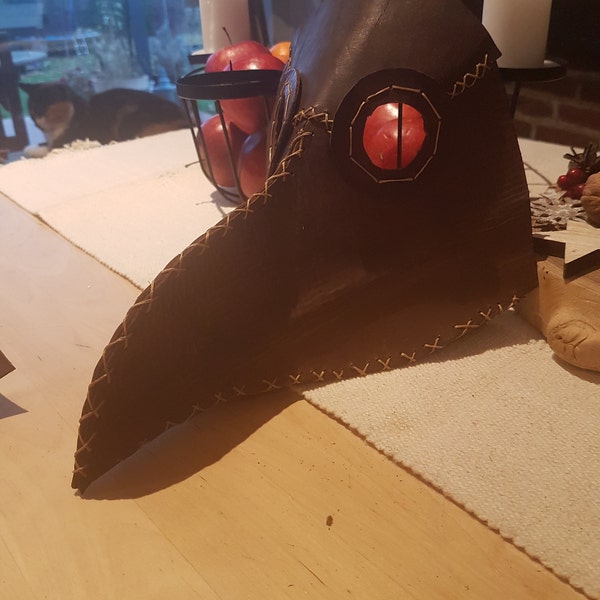 DIY Plague Doctor Mask Eva Foam Helmet Pattern Blueprint Template Pdf ...