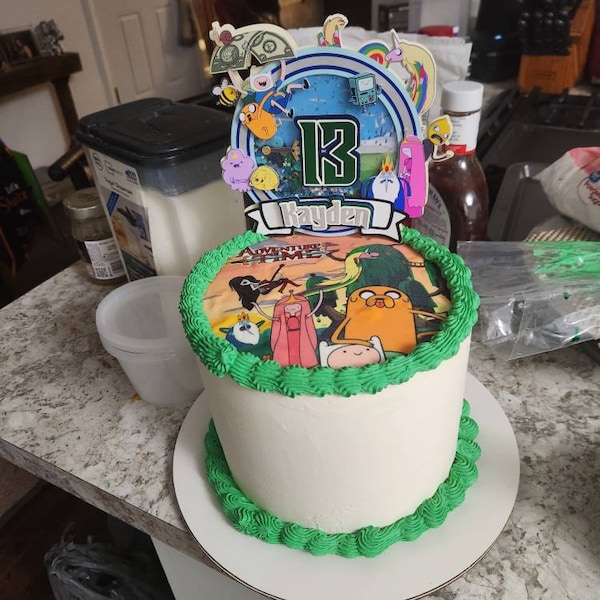 Gabby's Dollhouse Cupcake Toppers, Gabby and Friends Food Toppers ...