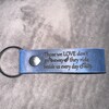 Sobriety Gift / One Day at A Time Keychain, Thick Premium Leather ...